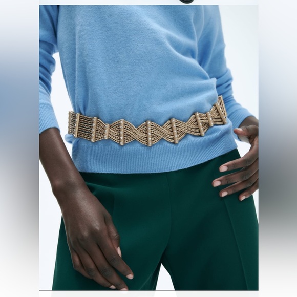 Zara | Accessories | Zara Chain Belt | Poshmark